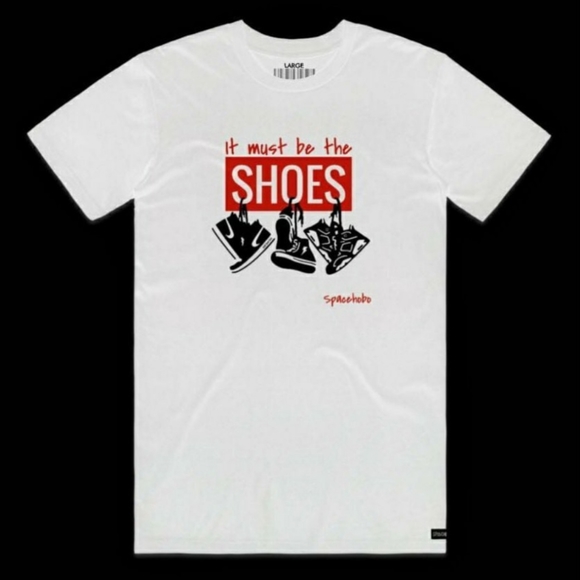 SPACEHOBO | Shirts | Spacehobo It Must Be The Shoes Tshirt | Poshmark